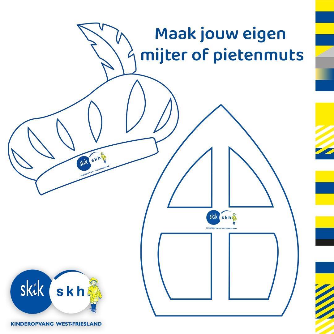 Maak jouw eigen sinterklaas mijter of pieten muts - Stichting ...